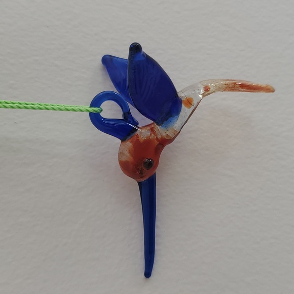Murano | Art | Murano Italy Blown Glass Hummingbird | Poshmark